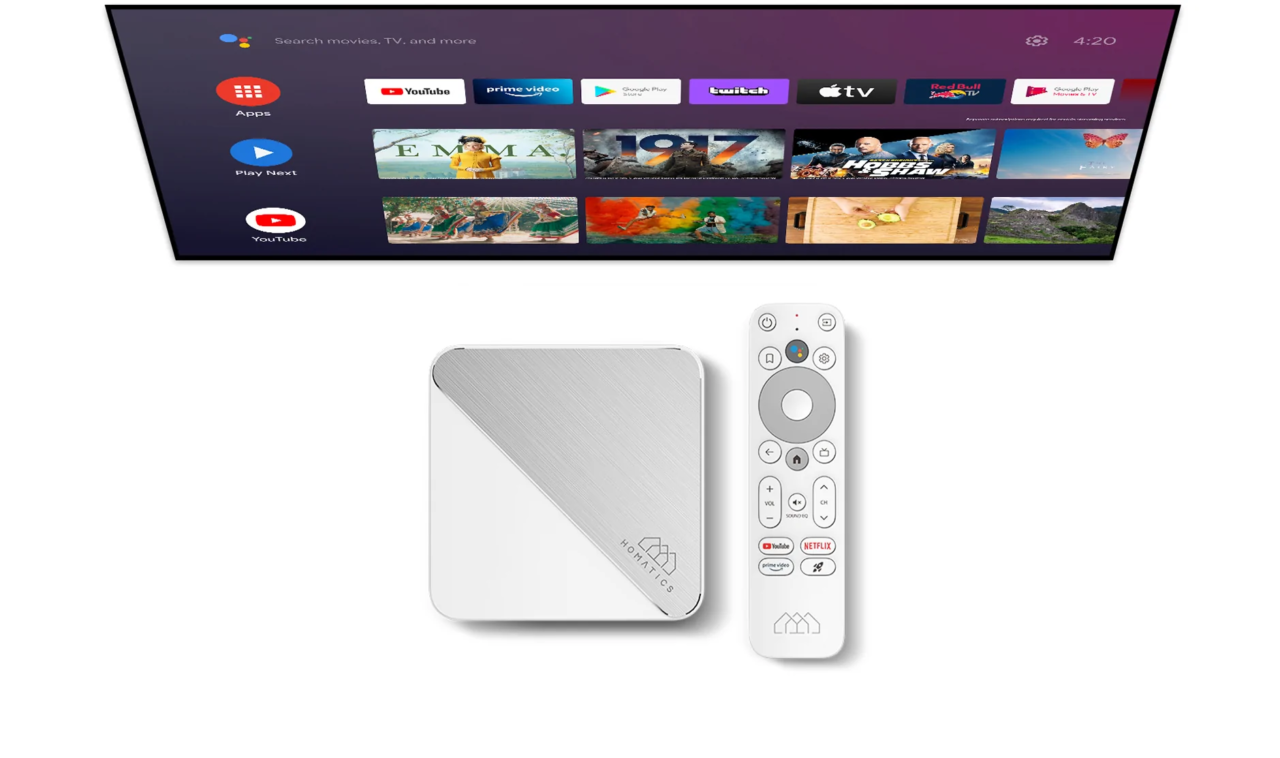 Homatics Box R 4K Plus ศูนย์ไทยมั่นใจกว่า!ที่PEAKHD ประกันดีที่สุด
